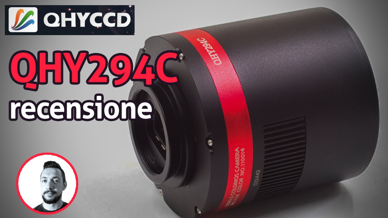 QHY294C Camera CMOS QHY con sensore Sony 294 - Luca Fornaciari