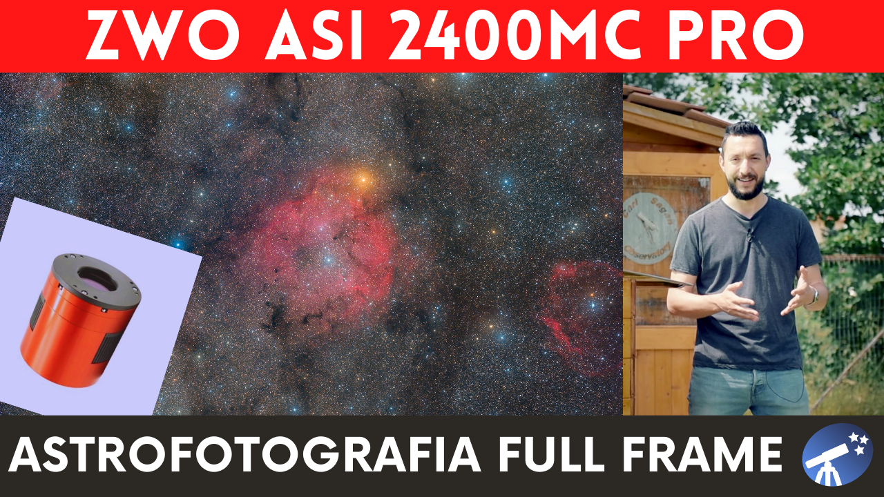 Recensione camera ZWO ASI 2400MC PRO: un CMOS astronomico Full Frame a ...